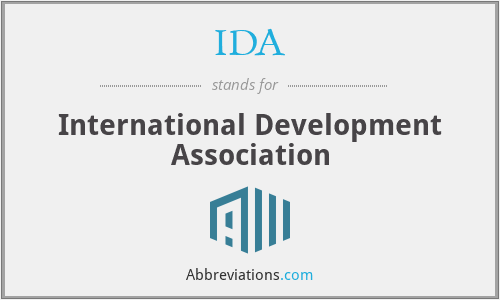 What does IDA stand for?