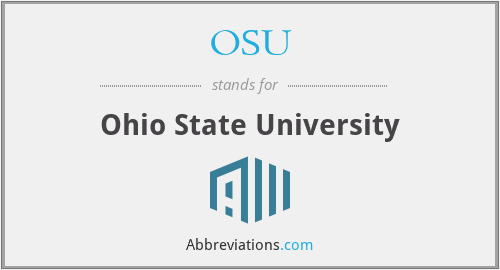 What does OSU stand for?