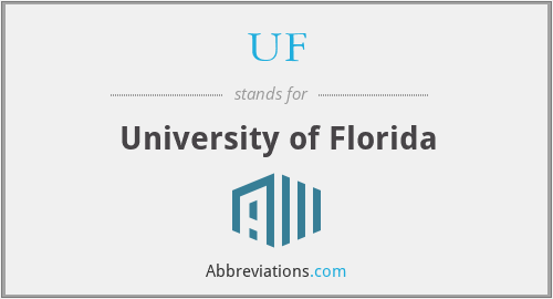 What does UF stand for?