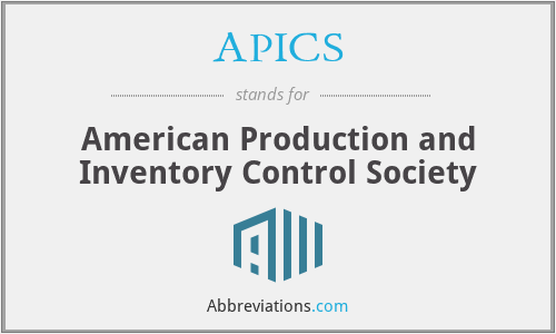 What does APICS stand for?