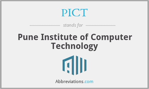 What does PICT stand for?