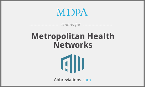 What does MDPA stand for?