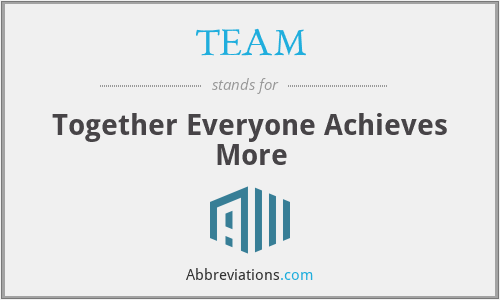 What does TEAM stand for?