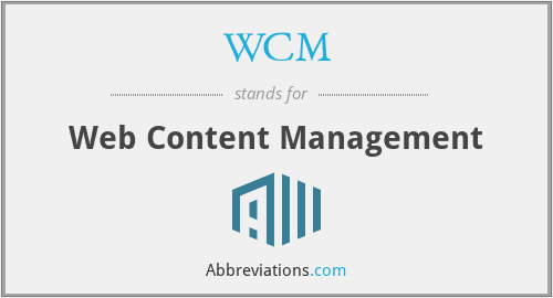 What does WCM stand for?