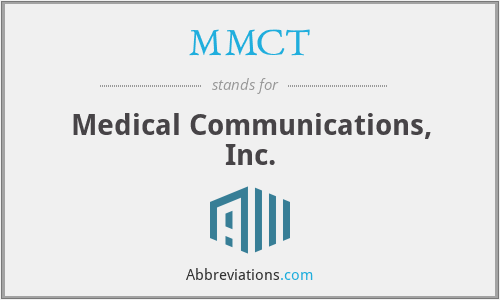 What does MMCT stand for?
