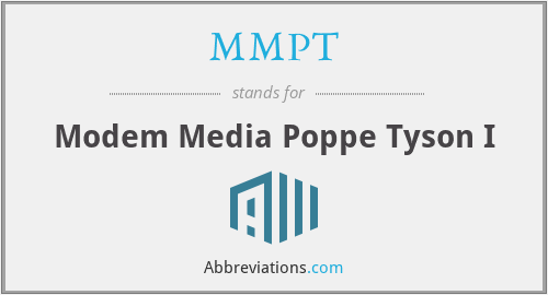 What does MMPT stand for?