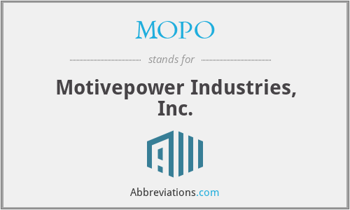 What does MOPO stand for?