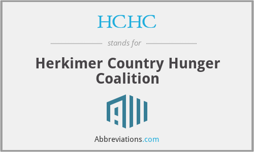 What does HCHC stand for?