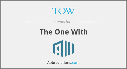 What does TOW stand for?