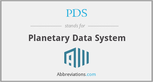 What does PDS stand for?