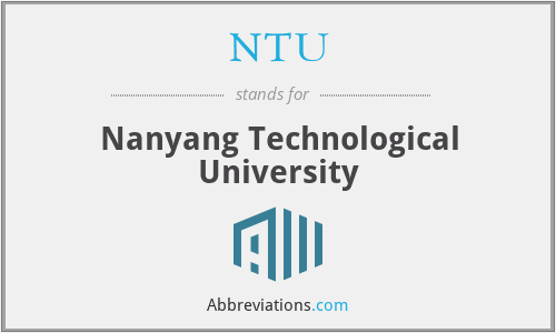 What does NTU stand for?