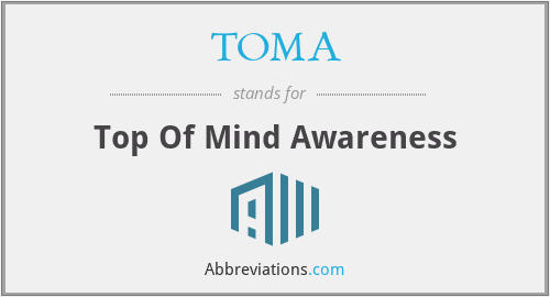 What does TOMA stand for?