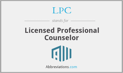 What does LPC stand for?