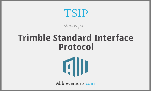 What does TSIP stand for?