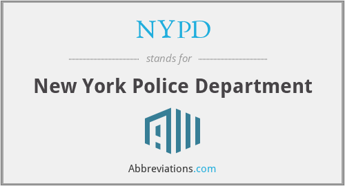 What does NYPD stand for?