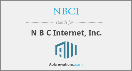 What does NBCI stand for?