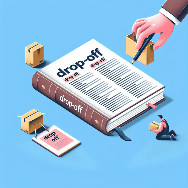 Drop off vs. Drop-off