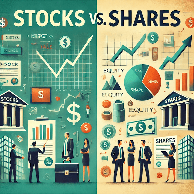 Stocks vs. Shares