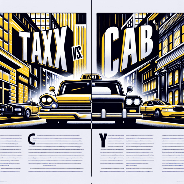 Taxi vs. Cab