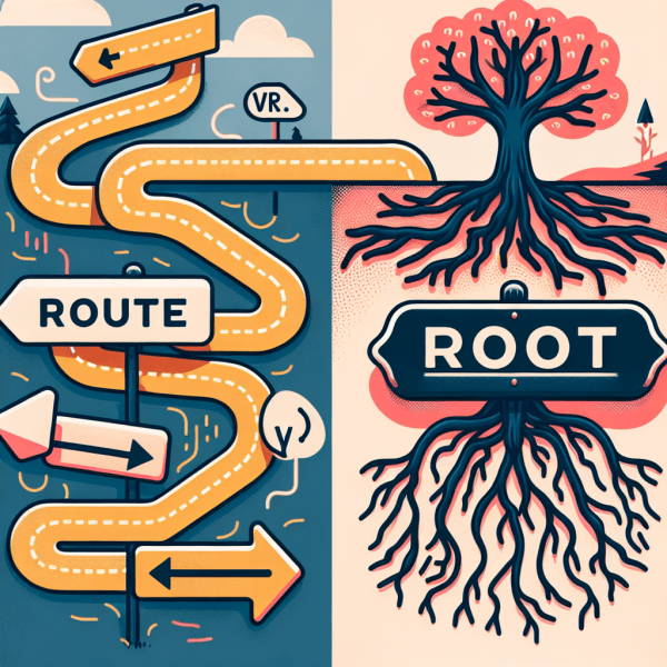 Route vs. Root