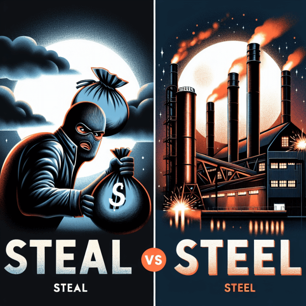 Steal vs. Steel