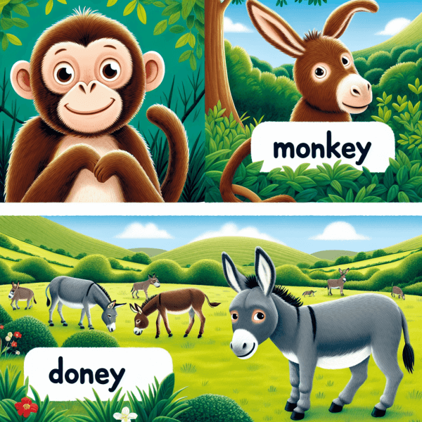 Monkey vs. Donkey