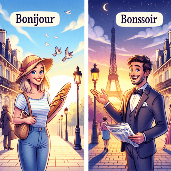 Bonjour vs. Bonsoir