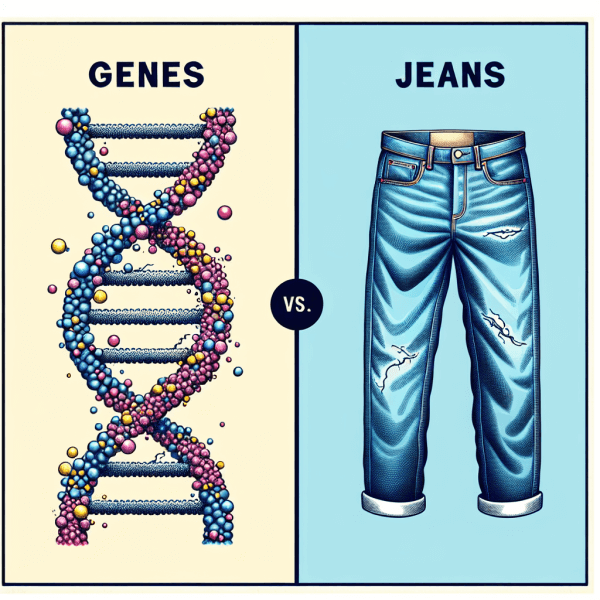 Genes vs. Jeans