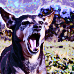 Old dog queenie by Langston Hughes