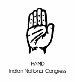 Indian National Congress Symbol - Hand Symbol