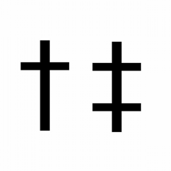 Dagger Symbol