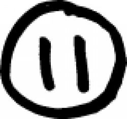 Scared people Symbol