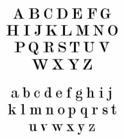 English alphabet Symbol
