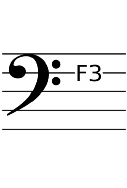 Bass clef Symbol