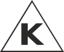 Triangle-K certification Symbol