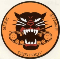 Tank Destroyer Battalion Emblem Symbol