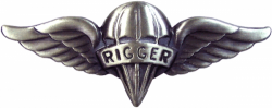 Parachute Rigger Badge Symbol