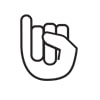 ASL Letter Ii Symbol