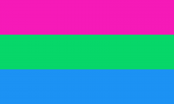 Polysexual Pride Flag Symbol
