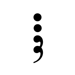 Hemidemisemicolon Symbol