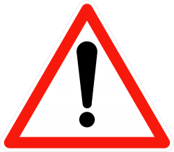 General Warning Sign - France Symbol