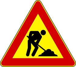 Construction Sign Symbol